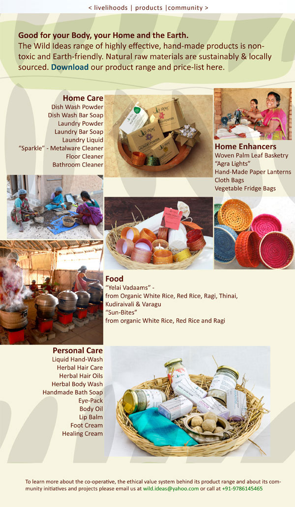 WILD IDEAS | Rural Livelihoods, Womens Empowerment, Sustainable Products